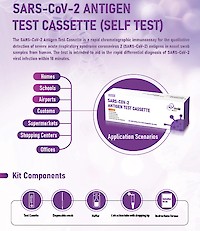 新儀公司::COVID-19 Rapid test kit::Covid-19 Antigen Self Test